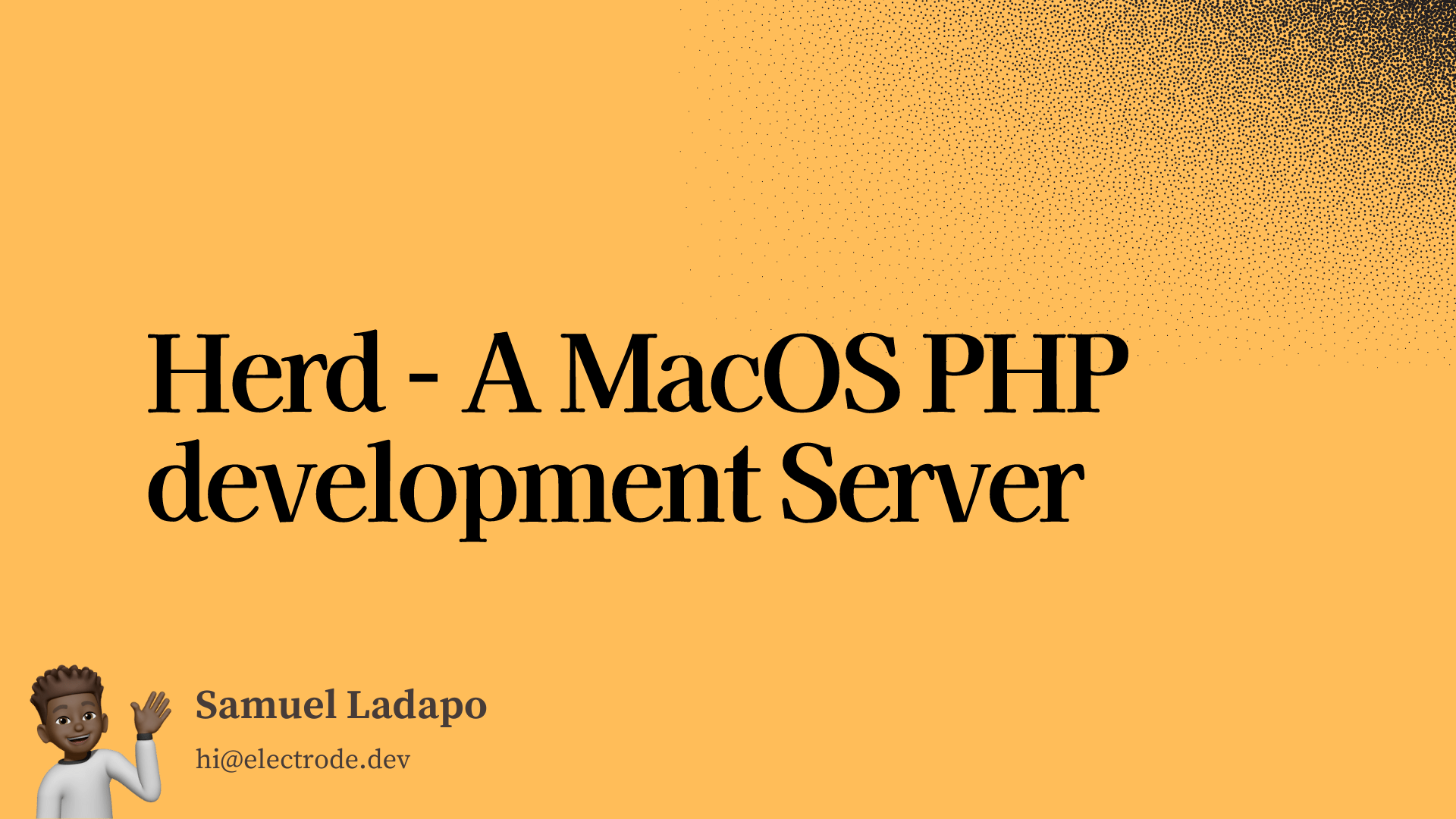 Herd - A MacOS PHP development Server | Samuel Ladapo